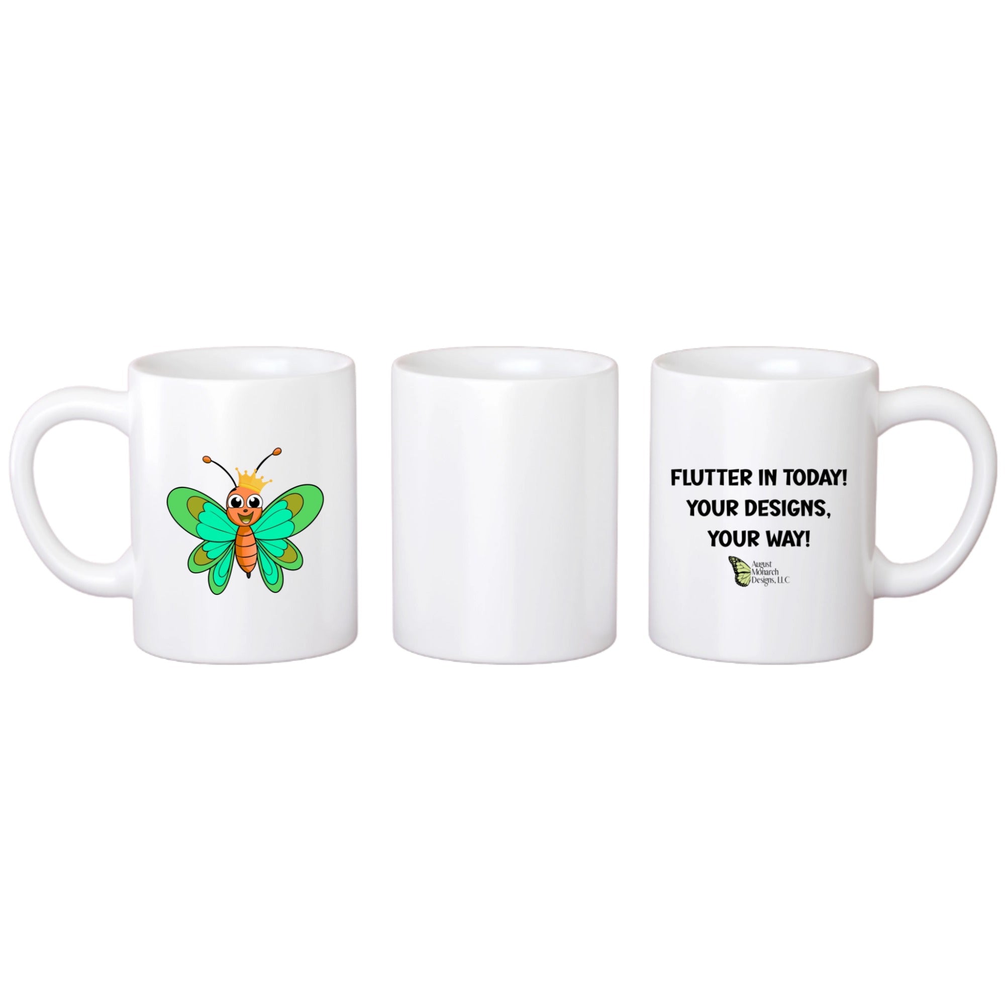 The Monarchs Mug – August Monarch Designs